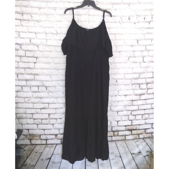 a.n.a | Dresses | Ana A New Approach Dress Womens Xl Black Cold ...